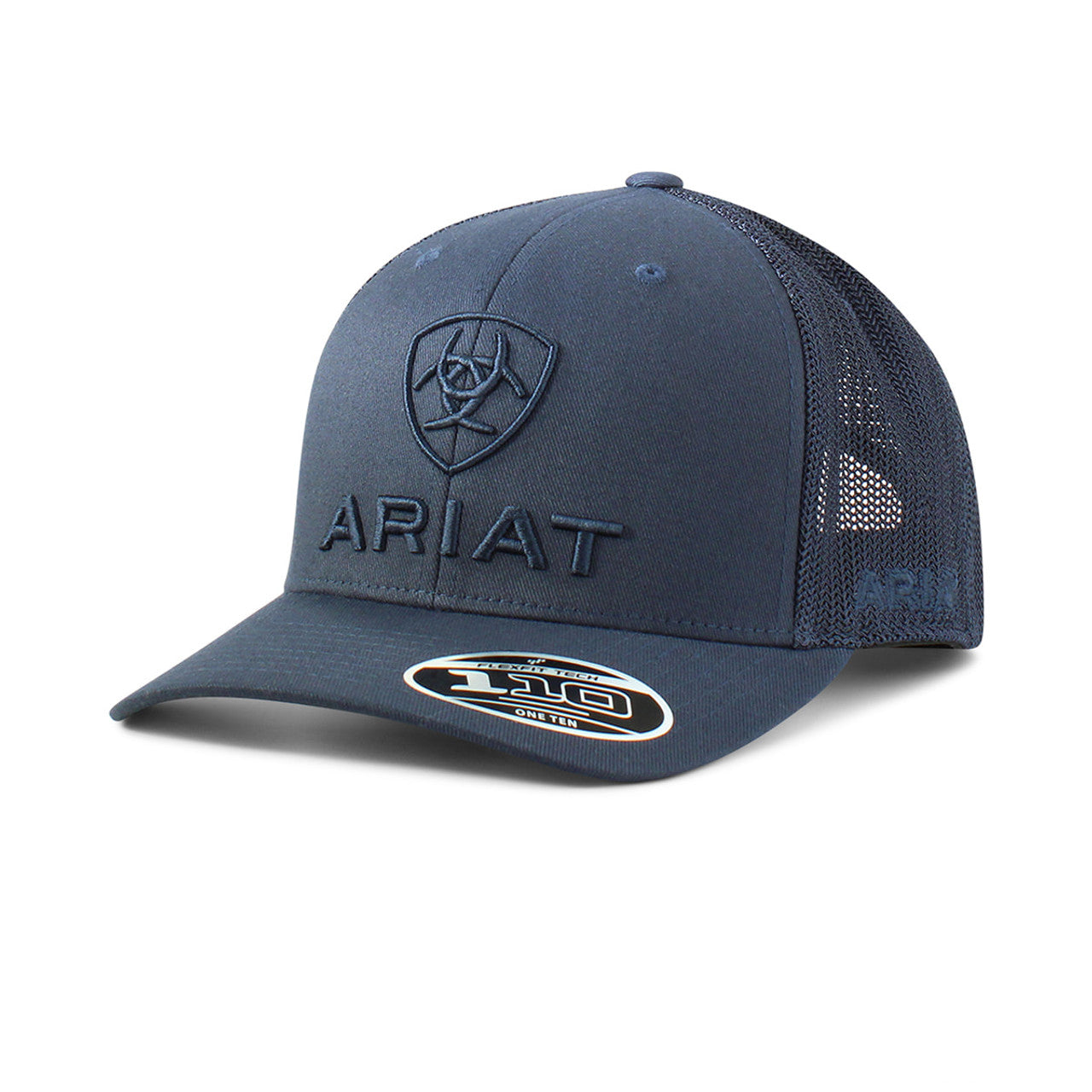Ariat Mens Navy FlexFit 110 Cap with Stitched Ariat Logo A300063903 ...